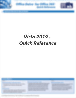 Visio 2019 - Quick Reference – Digital Content Factory Ltd.